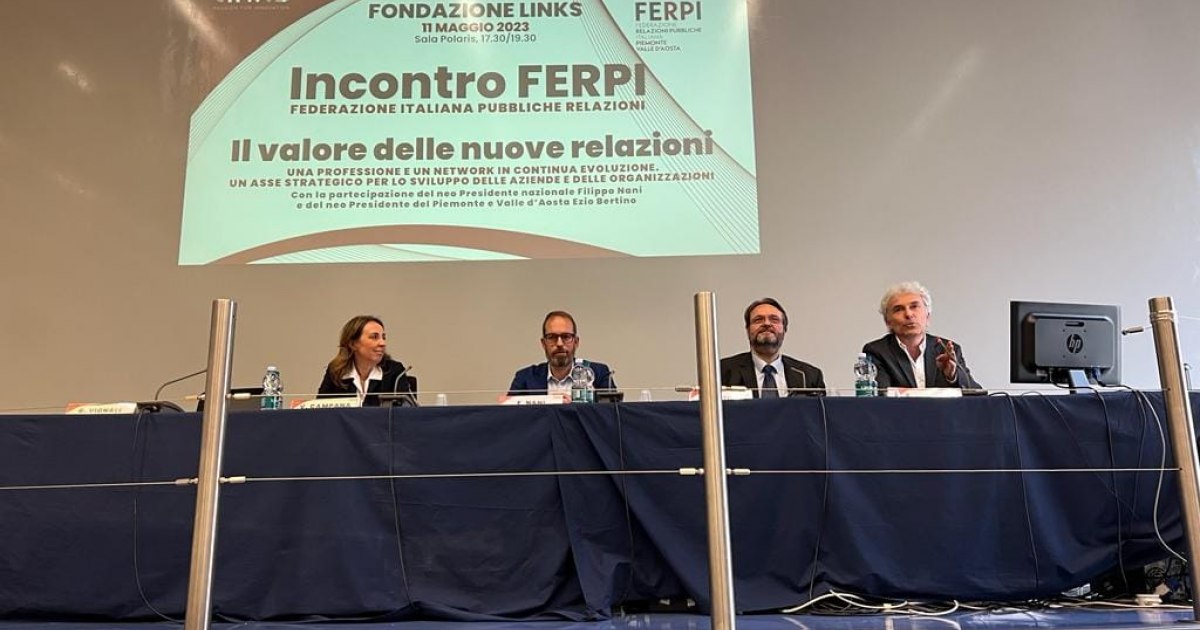 Il valore delle nuove relazioni: a Torino la presentazione della ...